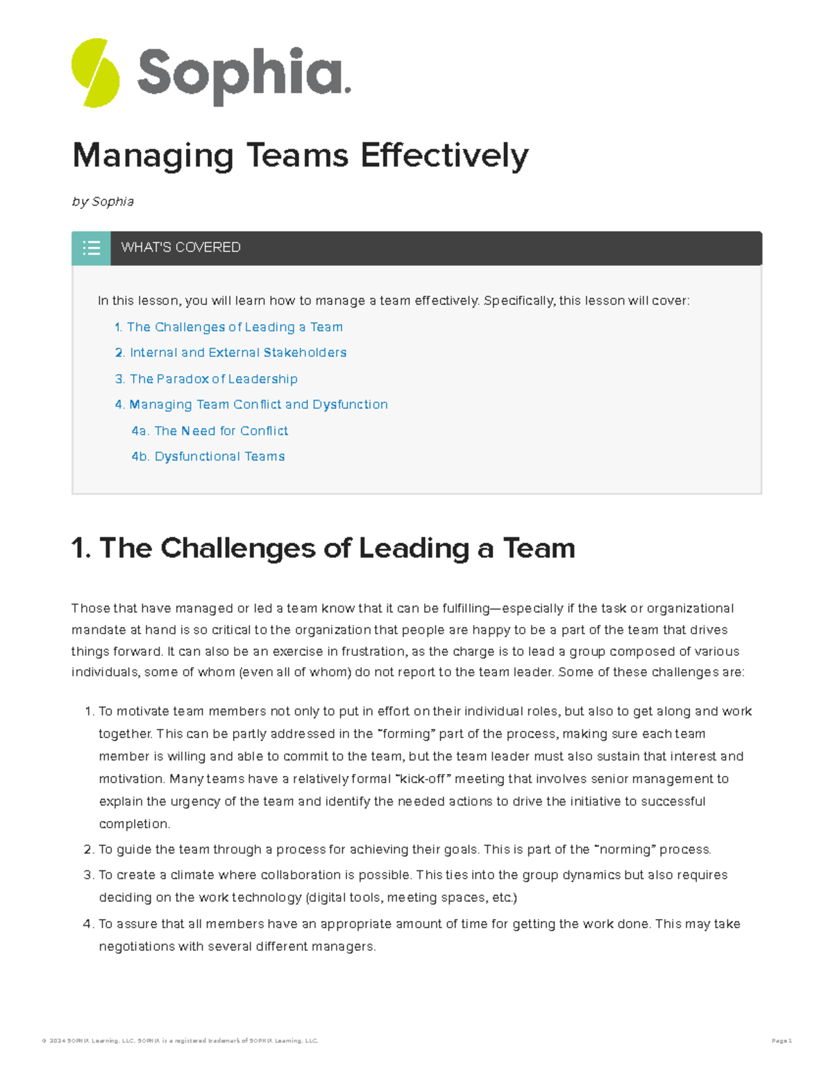 Managing-teams-effectively - Managing Teams Effectively by Sophia In ...
