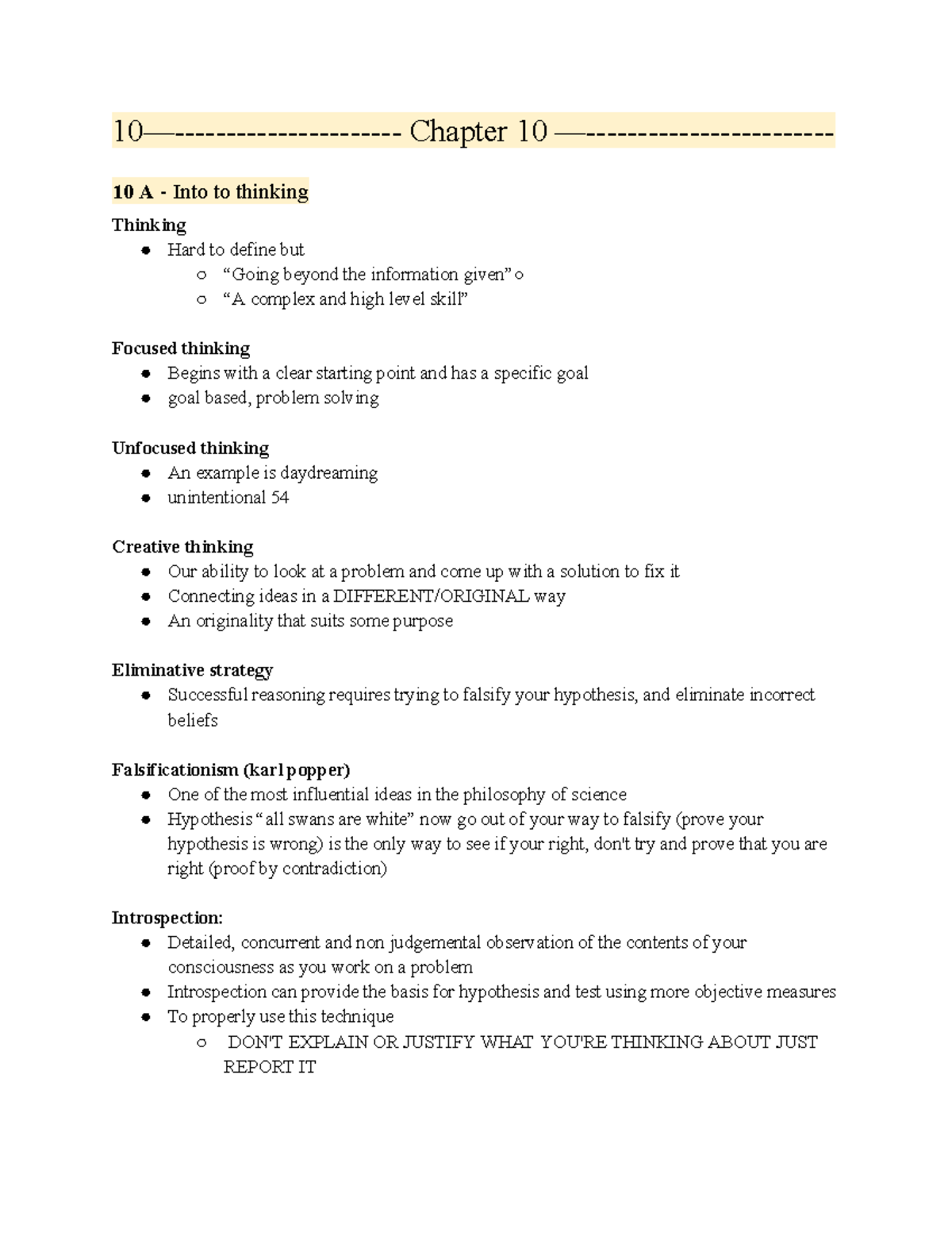 Module 10,11,12 Overview - all lessons - 10—- Chapter 10 —- 10 A - Into ...