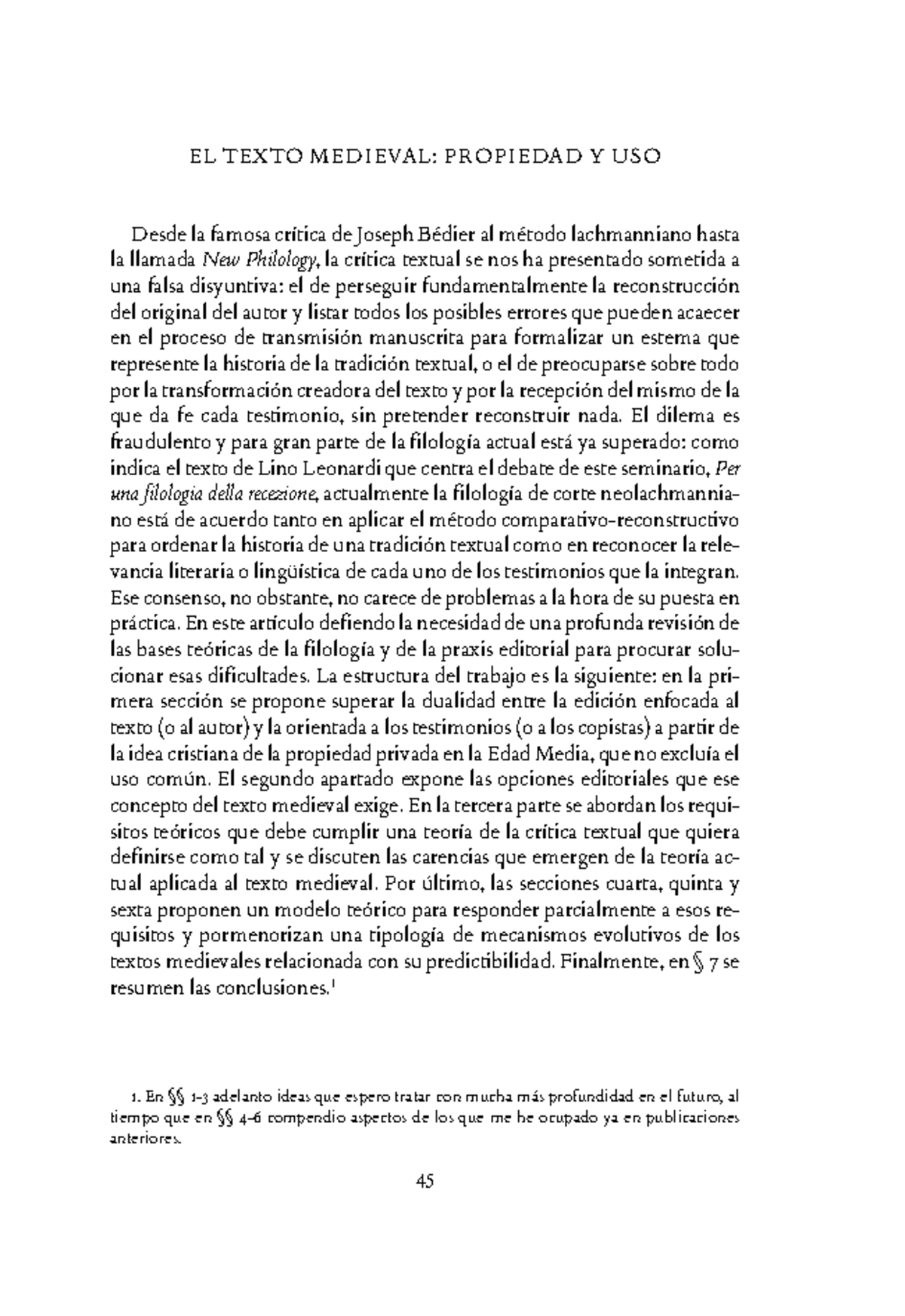 2014 El texto medieval - EL TEXTO M EDI EVAL: P ROP I EDAD Y USO Desde ...