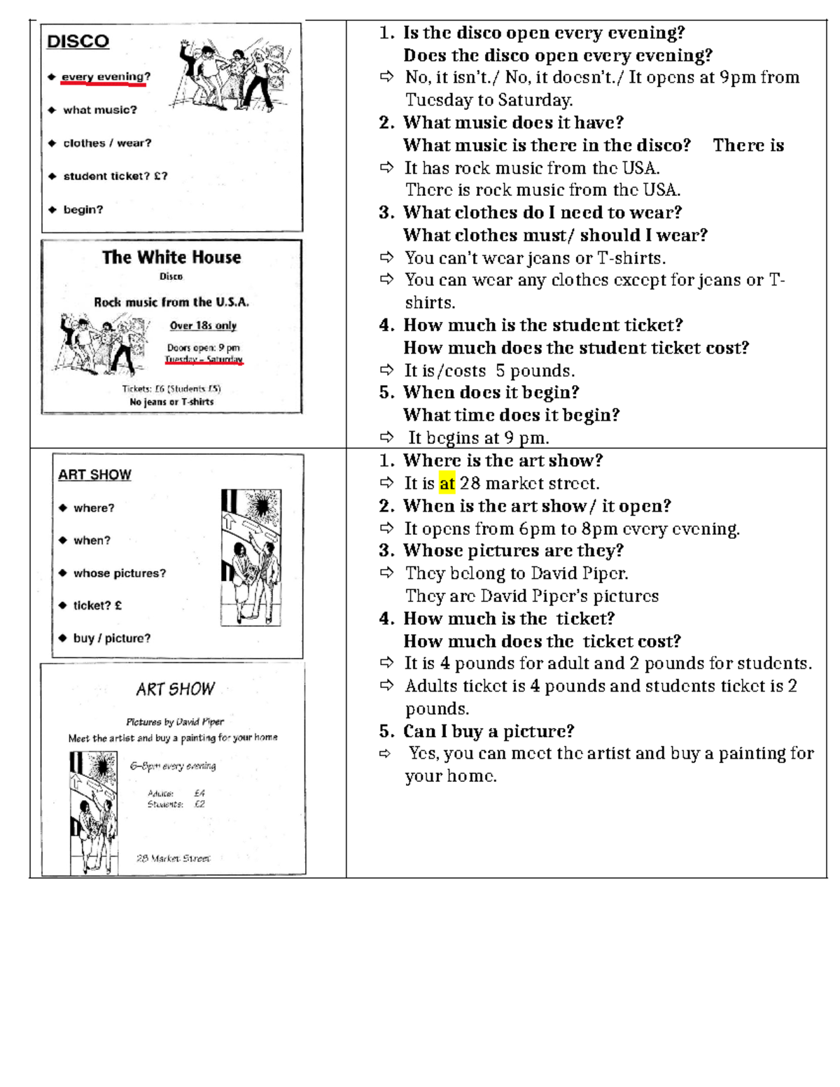Speaking Part 2 - KET 1 - Key Information Guide - Studocu