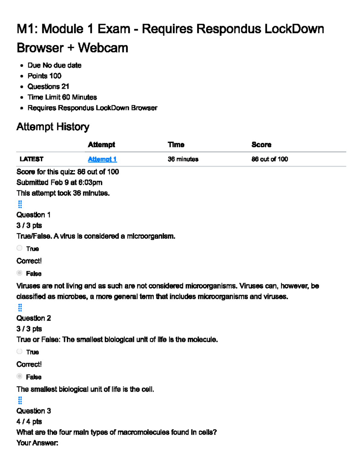Module 1 Final Exam Study Guide - Studocu