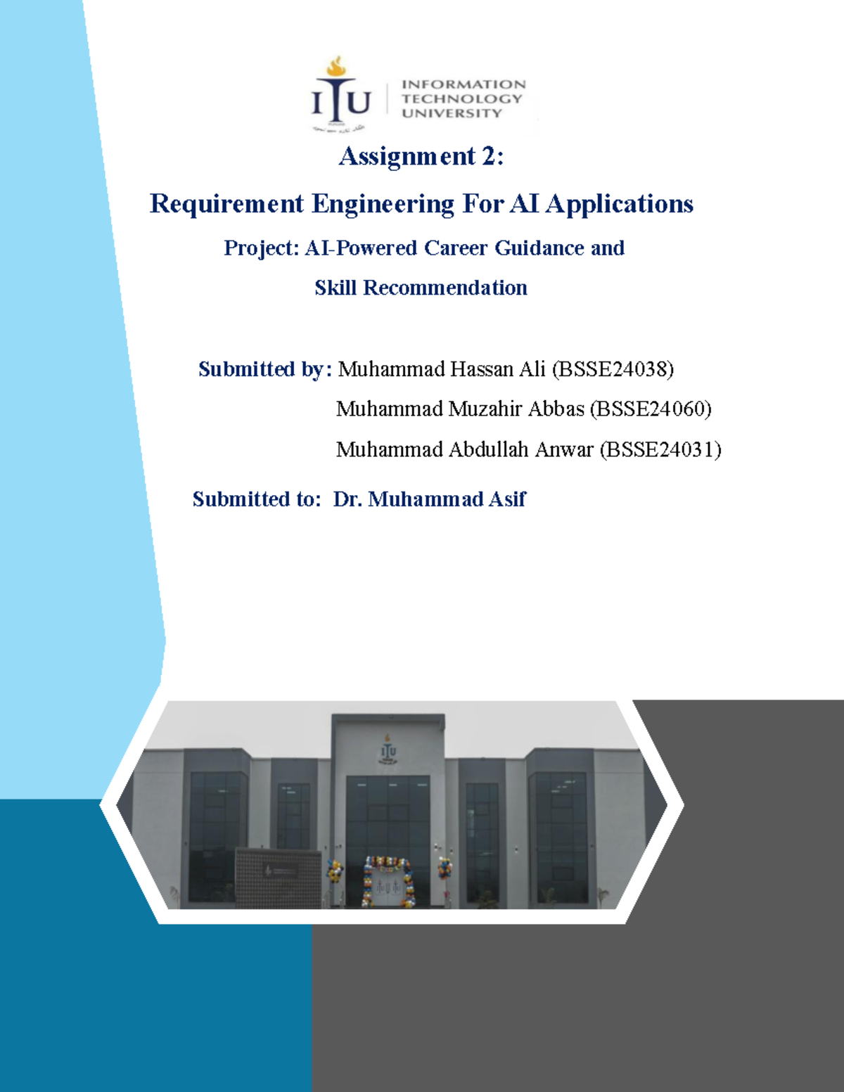 AI-Powered Career Guidance & Skill Recommendation System (BSSE24038 ...