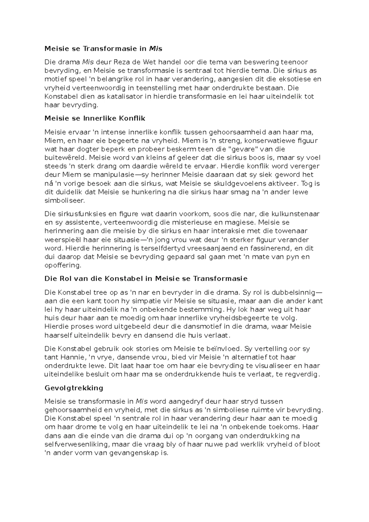 Droomdelwers: Tema's, Motiewe en Karakterontwikkeling in die Roman ...