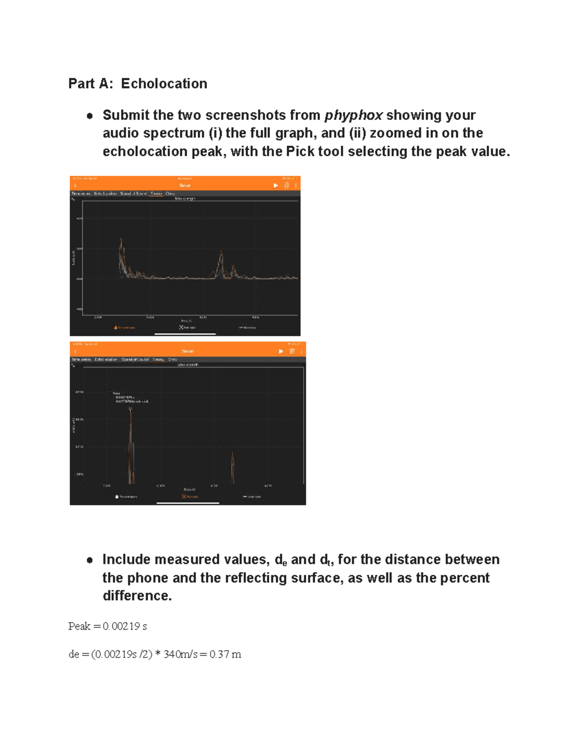 Physics Lab 5: Echolocation & Resonance Analysis - Studocu