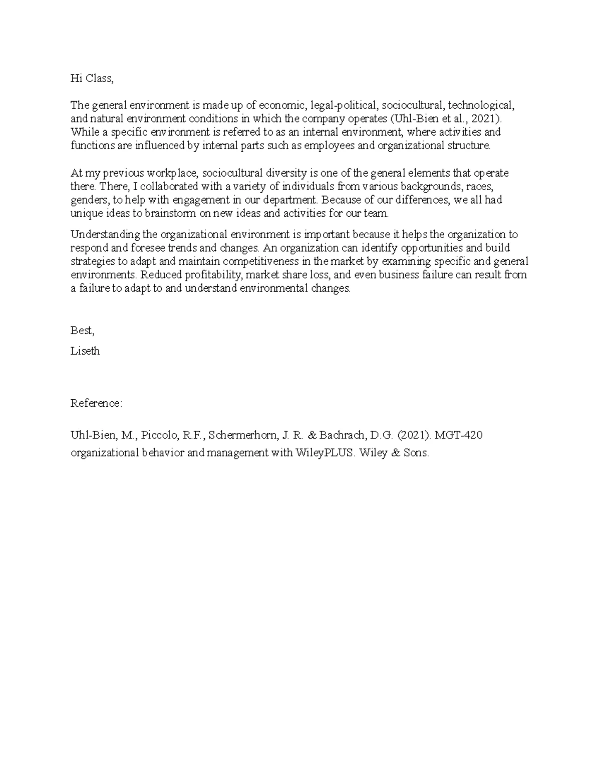 MGT-420 Midterm Exam Comprehensive Study Guide for Topics 1-4 - Studocu