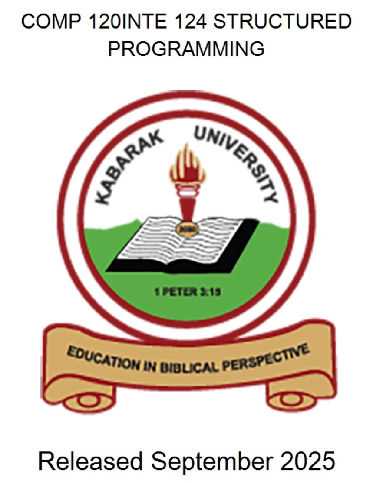 COMP 120: Structured Programming Exam Notes - Kabarak University - Studocu