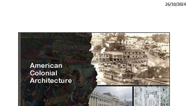 American Colonial Architecture: The Impact of the Filipino-American War ...