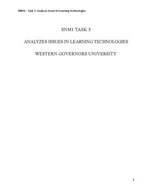 D294 Task 3 - Task 3 of D294 Example - Identify the type of learning ...