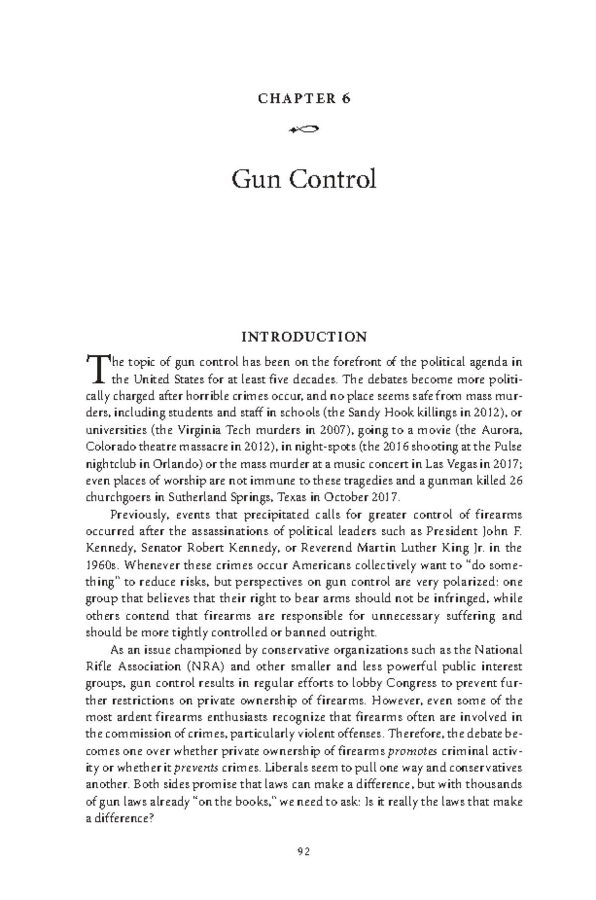 Comprehensive Study Guide for Course AB123: Gun Control Overview - Studocu