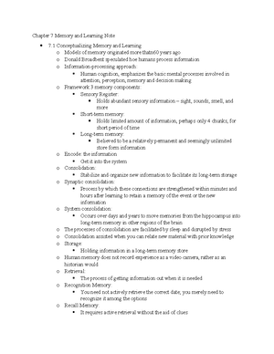 [Solved] Identify a true statement about infant memory development ...