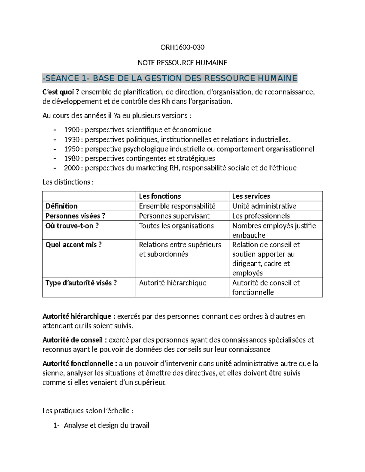 Planification RH et Adaptation au Changement dans les Entreprises ...