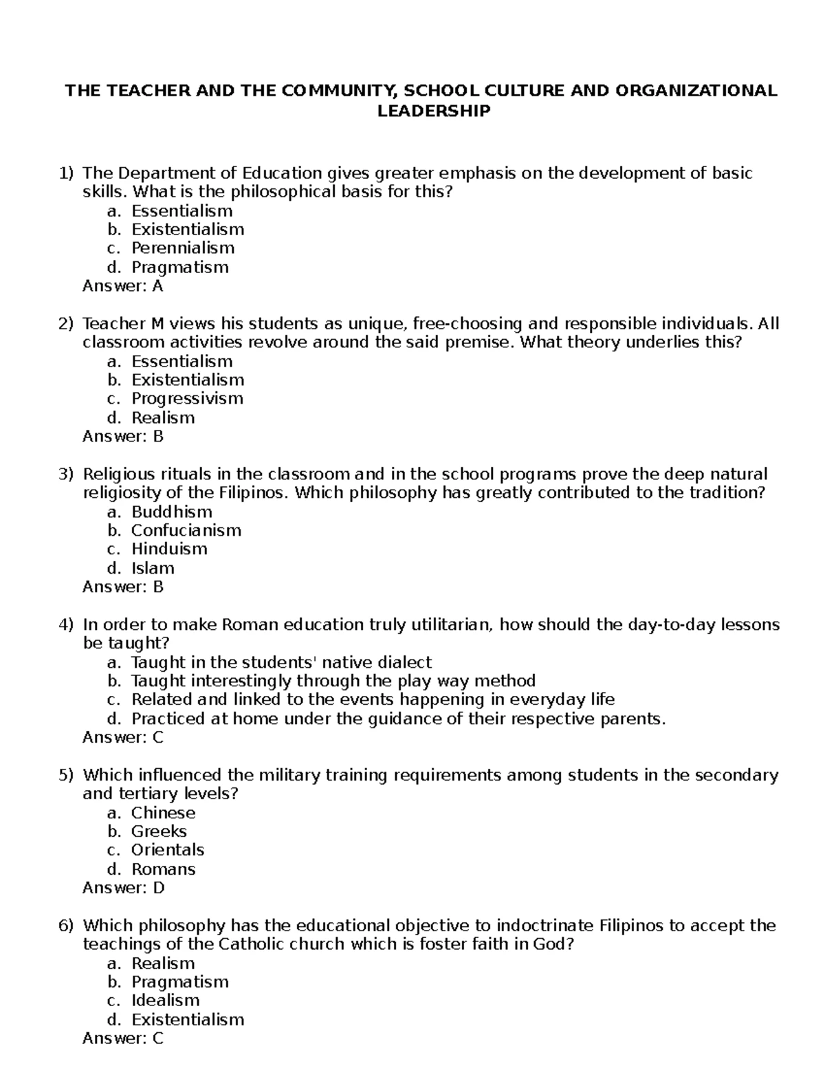 Functions of Communication (PART I) - Regulation or Control One of the ...