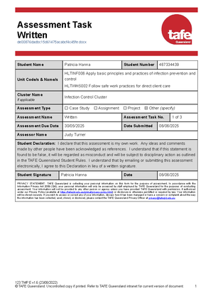 [Solved] explain the reason the EN cannot disclose test results to a ...