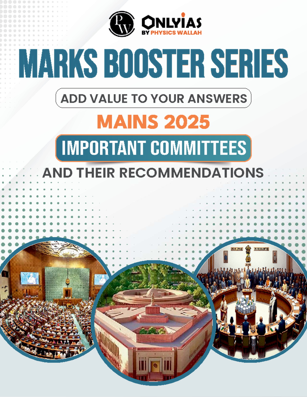 Important Committees & Recommendations: A Comprehensive Guide - Studocu