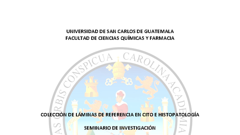 Colección de Láminas en Cito e Histopatología - Seminario 06 3942 - Studocu