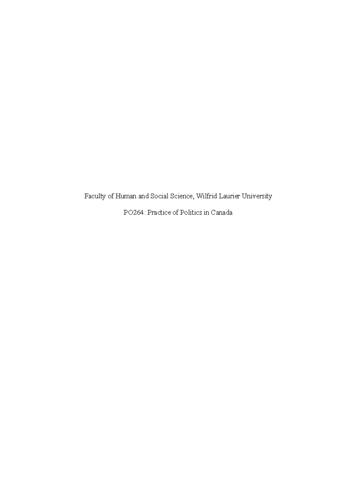 PO264: Book Review of "Two Cheers for Minority Government" by Peter ...