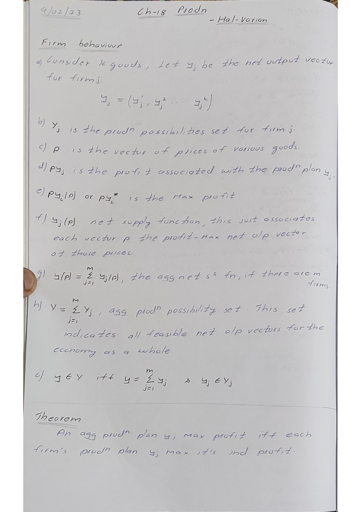 Microeconomics Study Notes for Understanding Key Concepts - Studocu