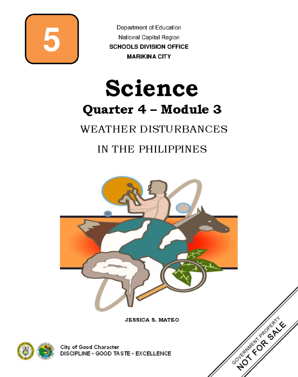 Science-5- Q4-Module-3: Understanding Weather Disturbances in PH - Studocu