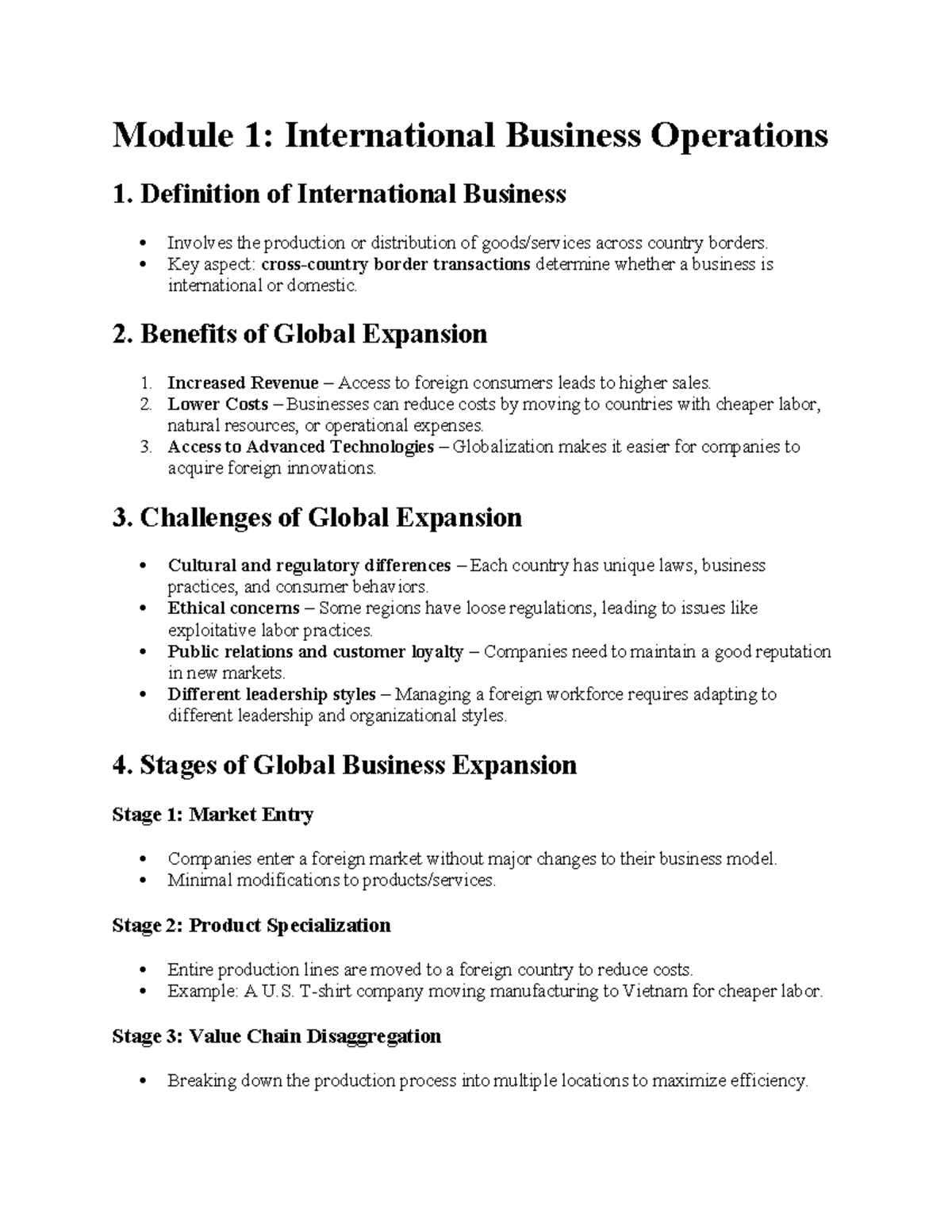 D080 - definitions - Module 1: International Business Operations 1 ...