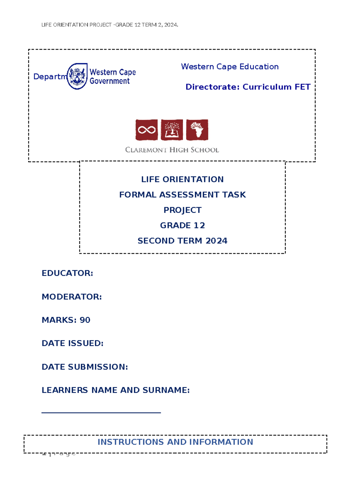 Project Grade 12 Term 2 2024: Exploring Democracy & Cyberbullying - Studocu