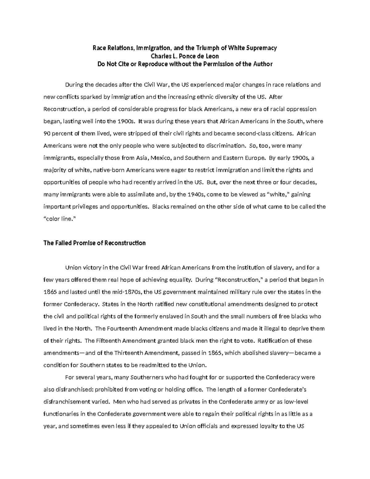 Immigration and Ethnic Diversity: Impacts and Challenges in U.S ...