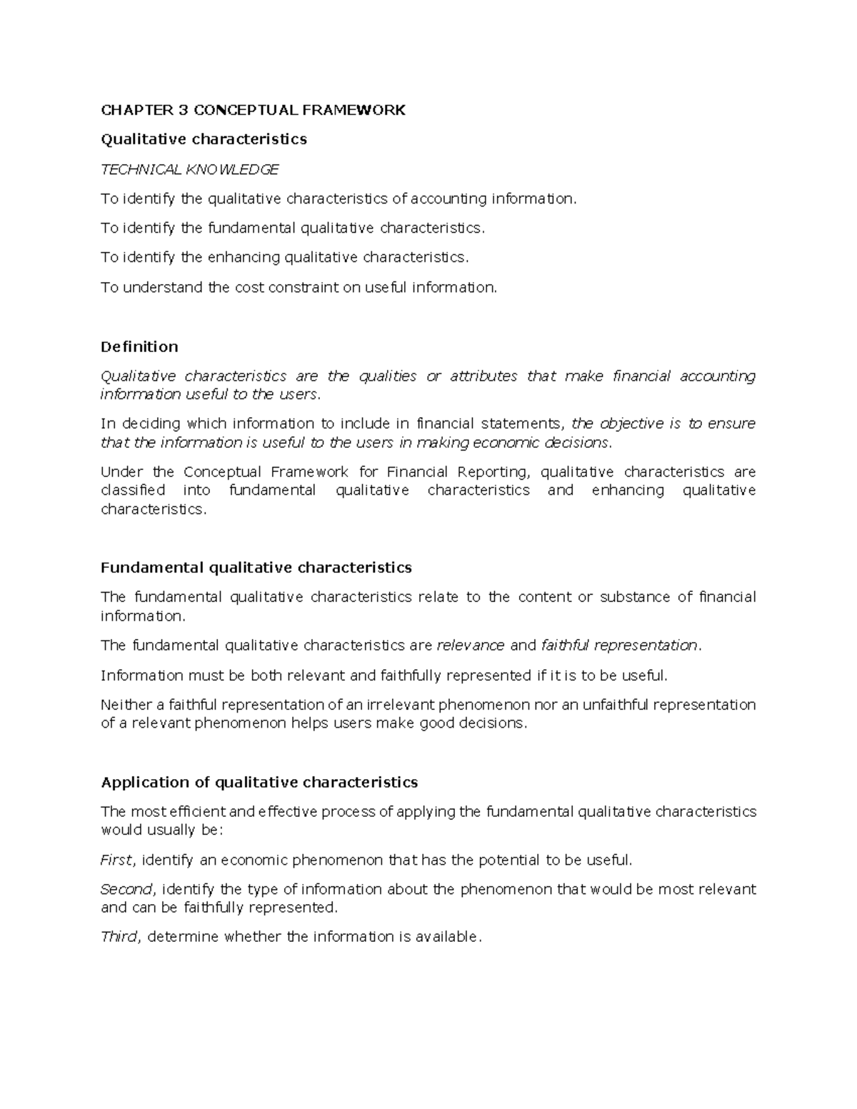 Chapter 3 Conceptual Framework - CHAPTER 3 CONCEPTUAL FRAMEWORK ...