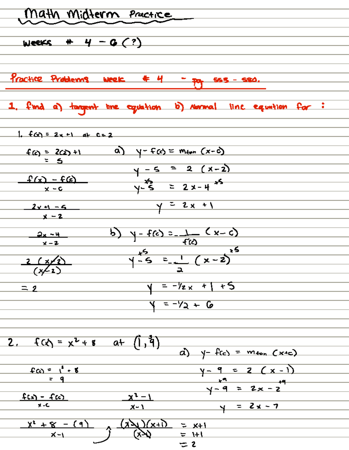 Math 108-0 Midterm Practice Review - Studocu