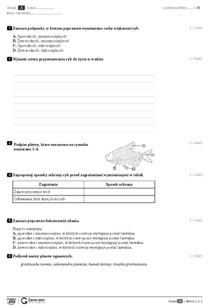 Zeszyt ćwiczeń z zadaniami z biologii. Klasa 8. - ####### DO BIOLOGII ...