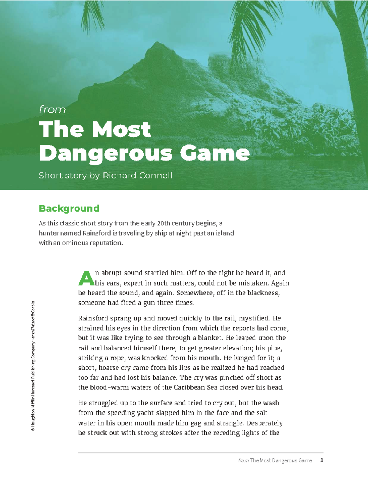 The Most Dangerous Game (ENG 101) - Analysis and Summary - Studocu