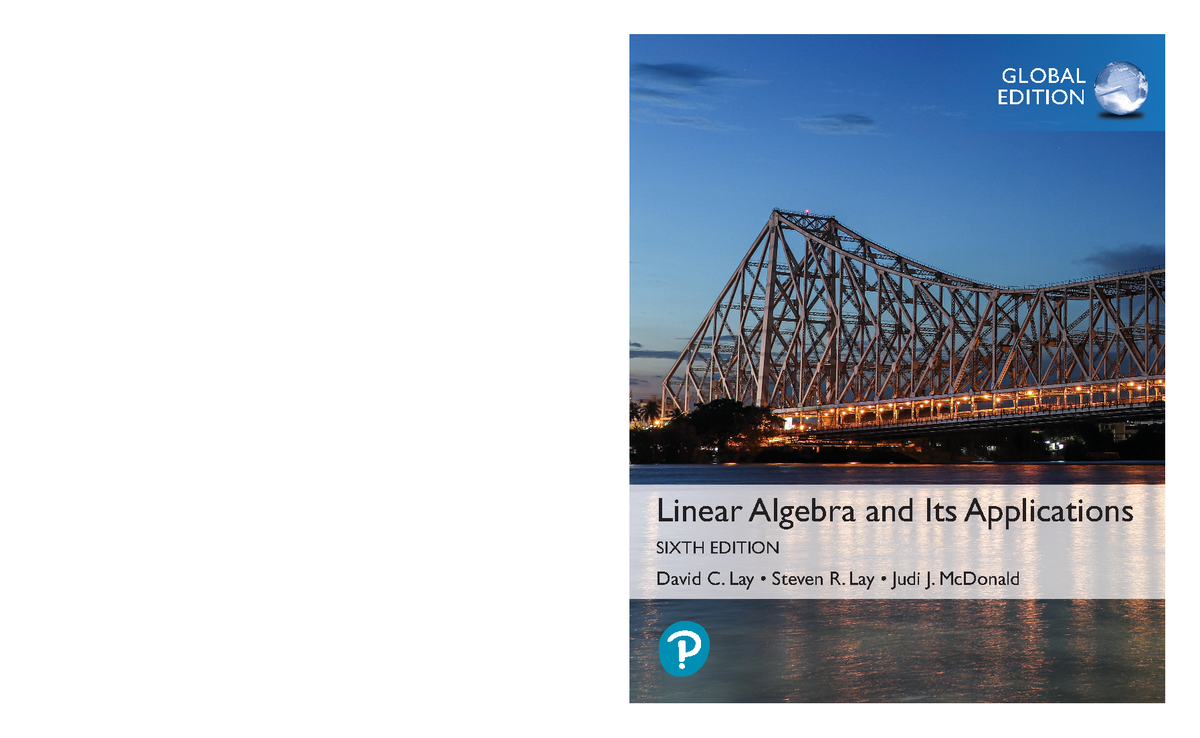Sample-Linear Algebra and Its Applications 6th 6E David Lay - GLOBAL ...