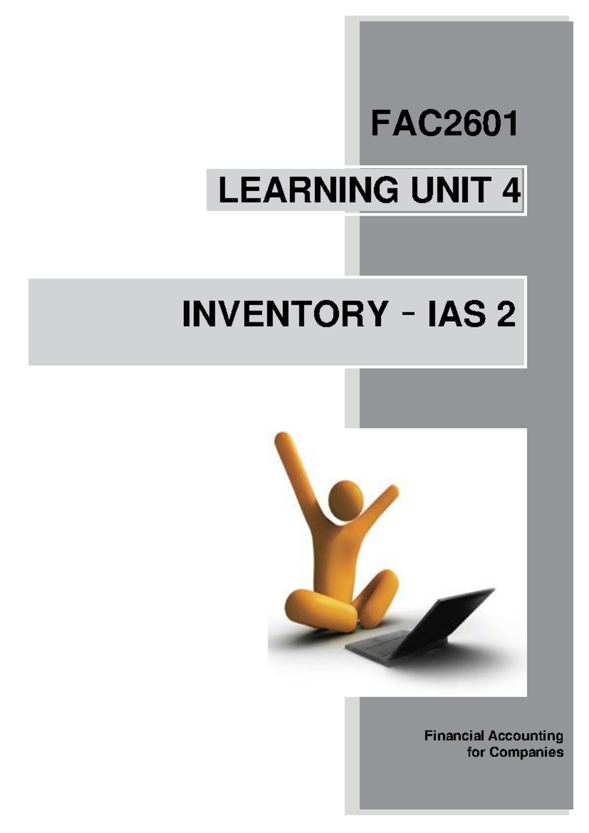 FAC2601 Final Exam Study Notes on Inventory - IAS 2 - Studocu
