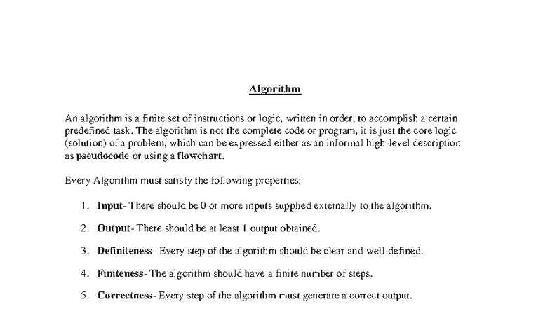 Data Structures Overview: Algorithms, Complexity, and Types - Studocu