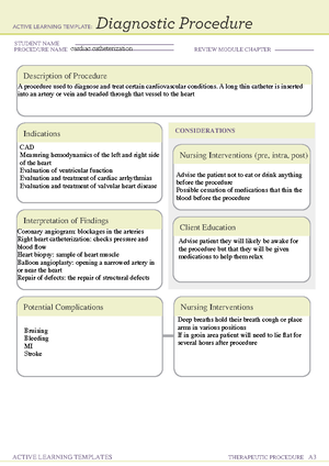 Alcohol withdrawl - ATI Template - ACTIVE LEARNING TEMPLATES ...