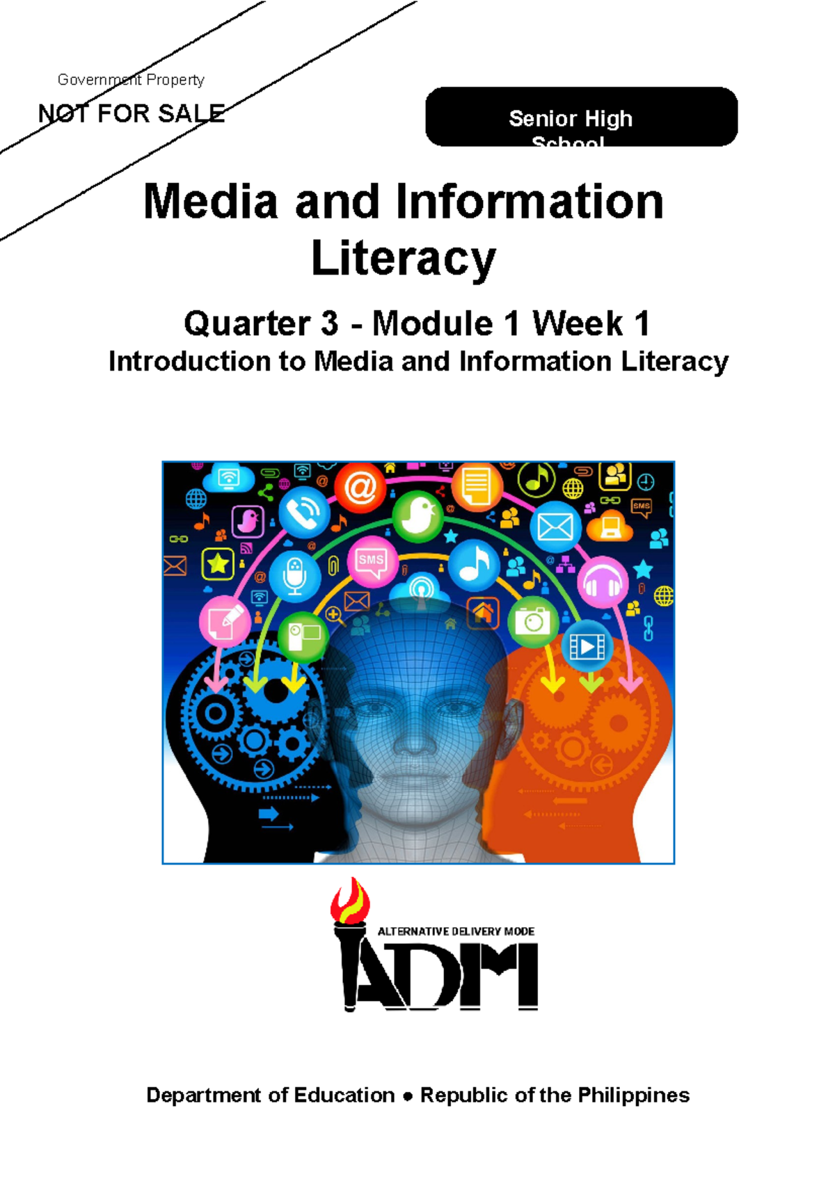 MIL Q3 Module 1 Week 1: Introduction to Media and Information Literacy ...