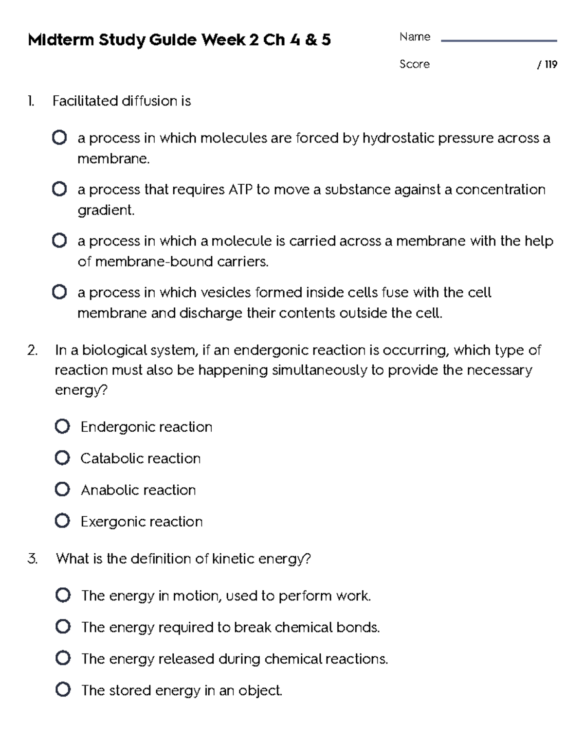 Midterm Study Guide: Week 2 Chapters 4 & 5 Insights - Studocu