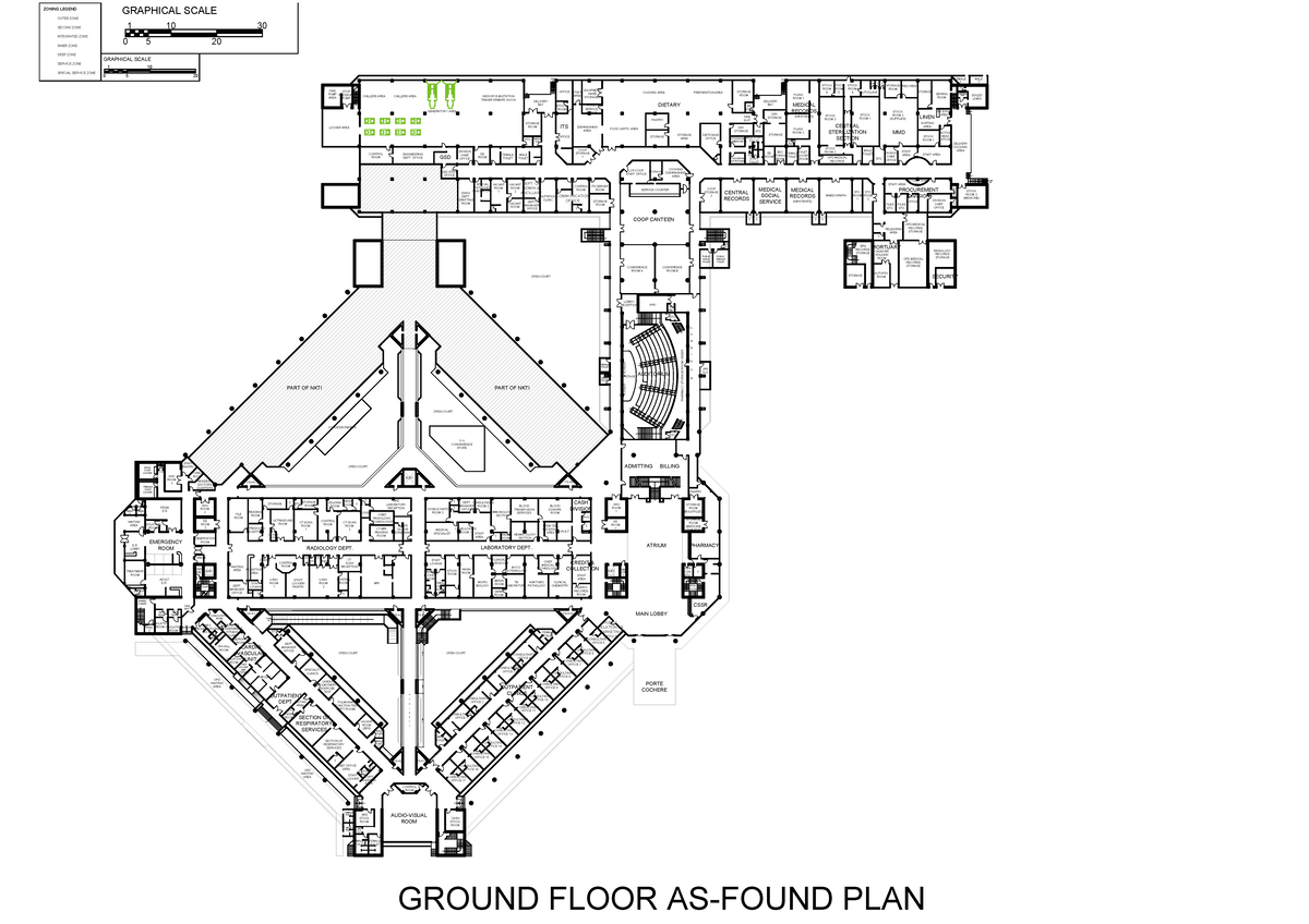 LCP-MP A1 Ground Floor As-Built Plan with Room Layouts - Studocu