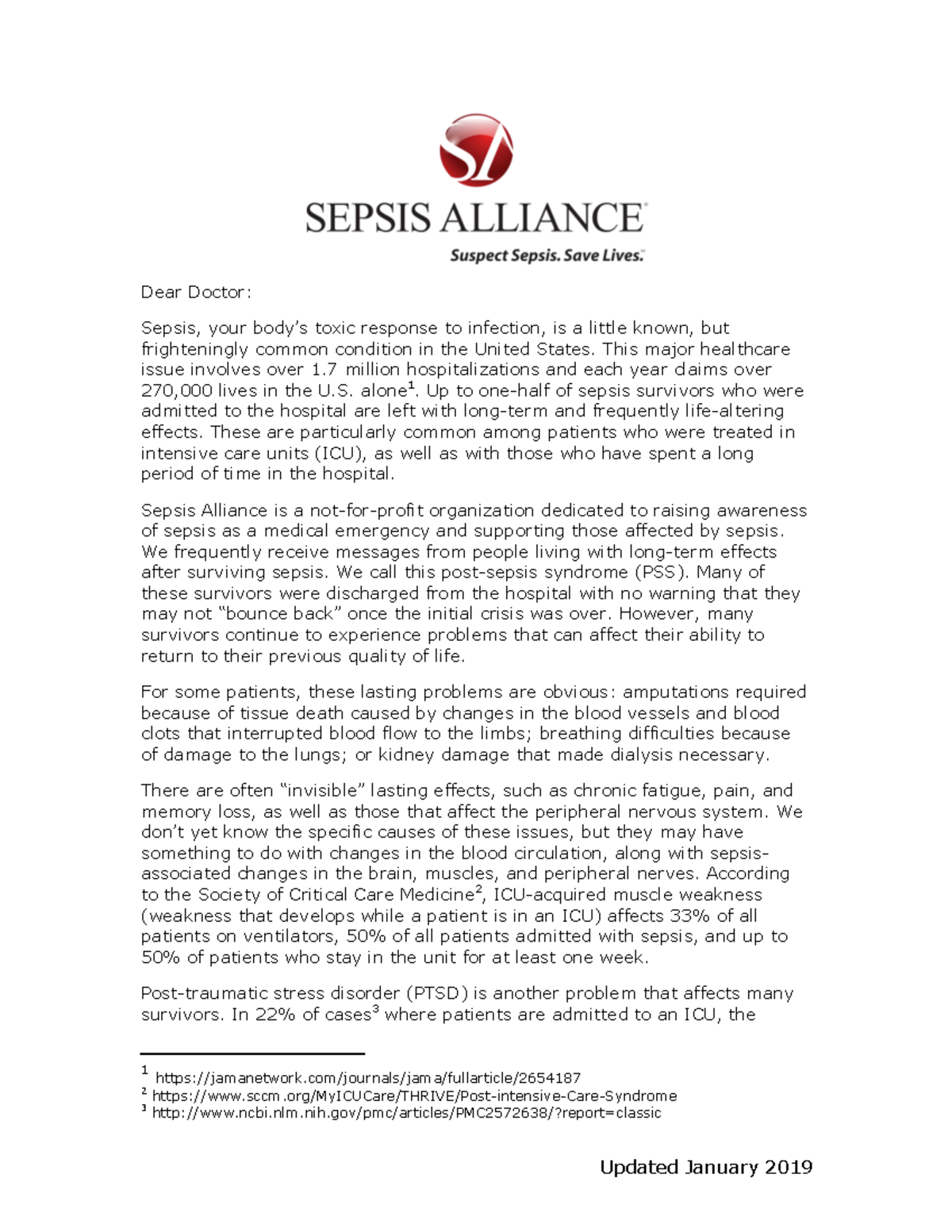Final Exam Guide: Post-Sepsis Syndrome (PSS) and PTSD Overview - Studocu