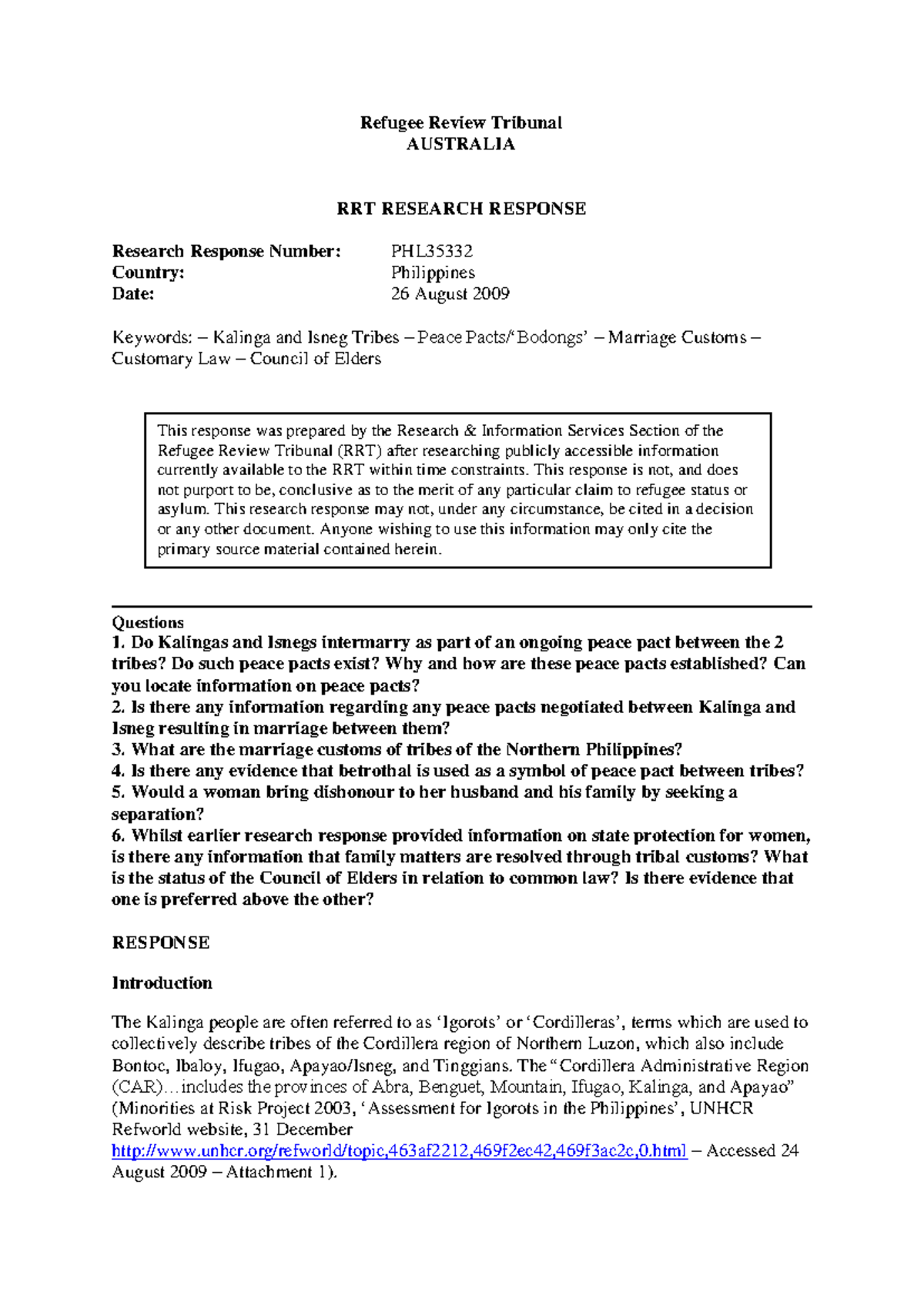 Kalinga and Isneg Tribes: Exploring Peace Pacts & Marriage Customs 9999 ...