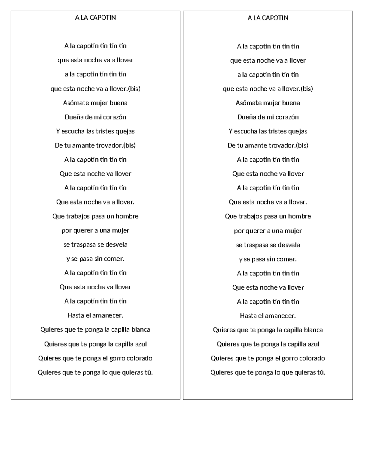 Canciones Folclóricas Tradicionales: Letras y Temas Culturales - Studocu