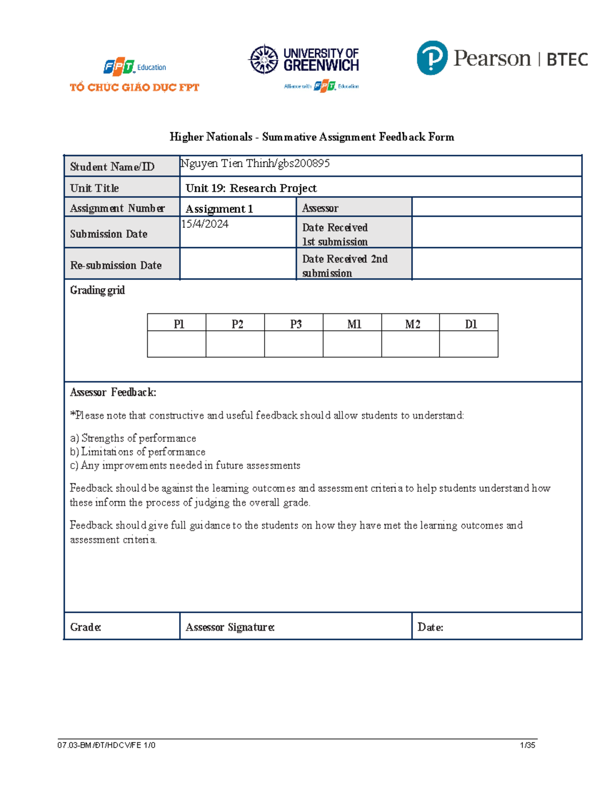 5060 Assignment 2 - Pass - Higher Nationals - Summative Assignment ...
