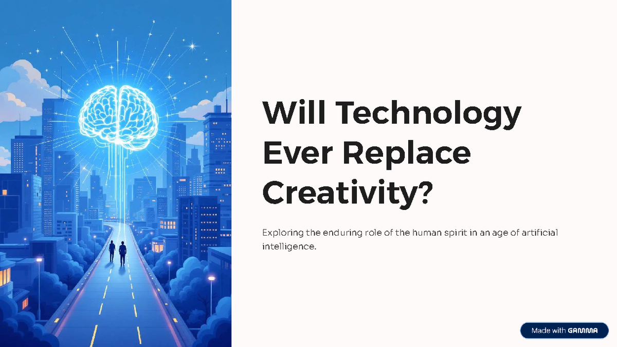 ENG 202: The Human Spirit vs. AI in Creativity - A Deep Dive - Studocu