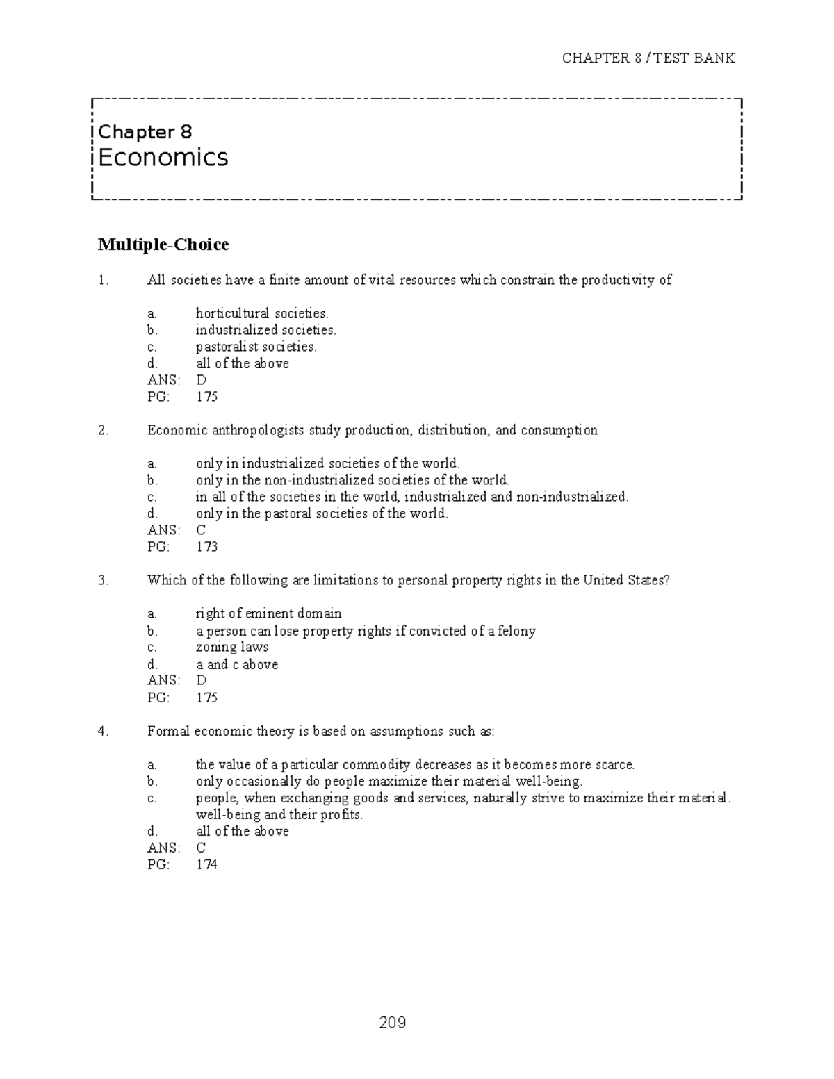Sample/practice Exam 2014, Questions and Answers - Chapter 8 Quiz ...