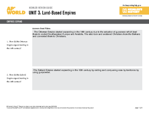 AP World HRG Unit 8 Noteguide Answers - UNIT 8: Cold War and ...