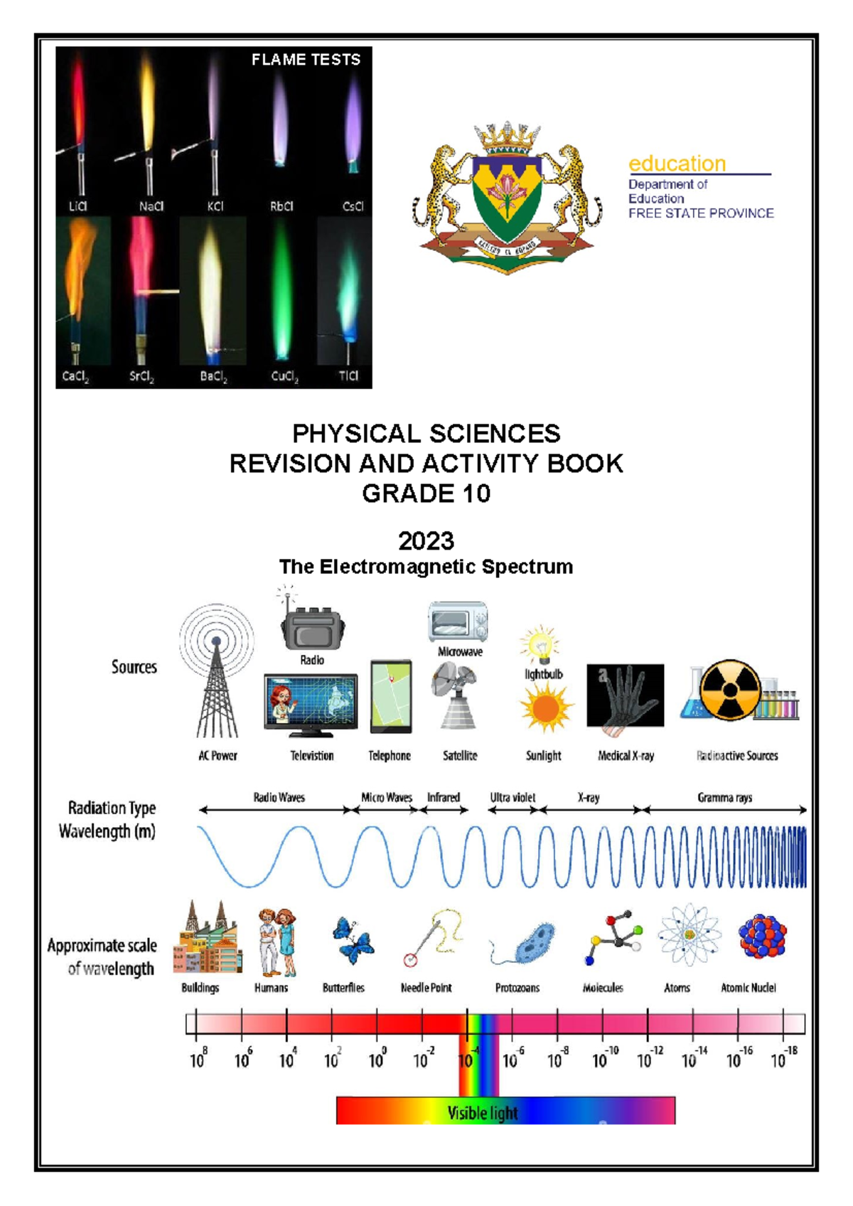 2023 Phys Sci Gr 10 Revision & Activity Book: Waves & Sound Topics ...