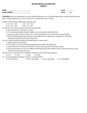 Q3 LE Science 7 Lesson 3 Week 3 - 7 Lesson Exemplar for Science Lesson ...