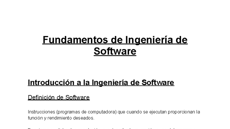 Fundamentos De Ingeniería De Software Introducción Y Principios Clave 3036
