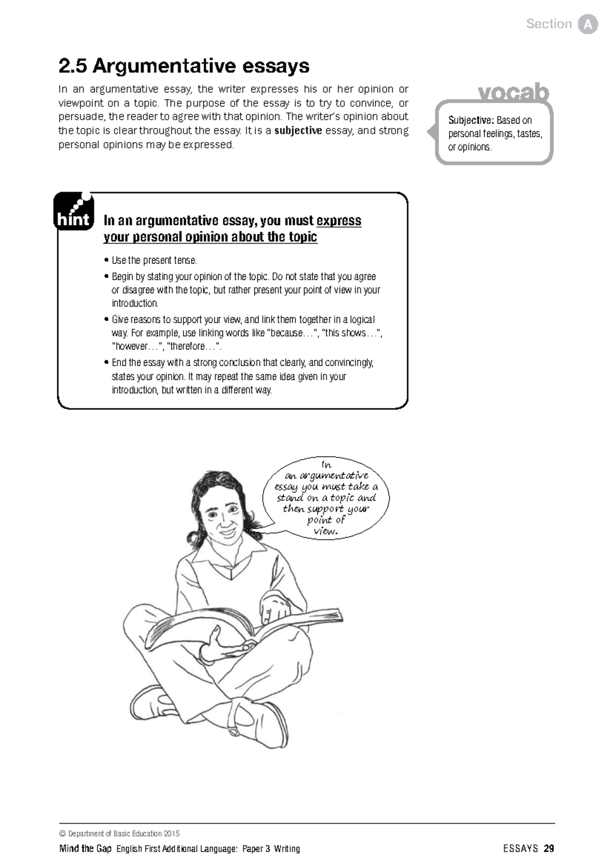 ENG 3: Argumentative Essays - Tips for Paper 3 Writing - Studocu