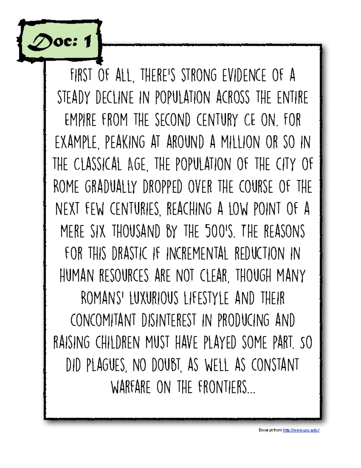 Fall of Rome Stations - Rome history - First of all, there's strong ...