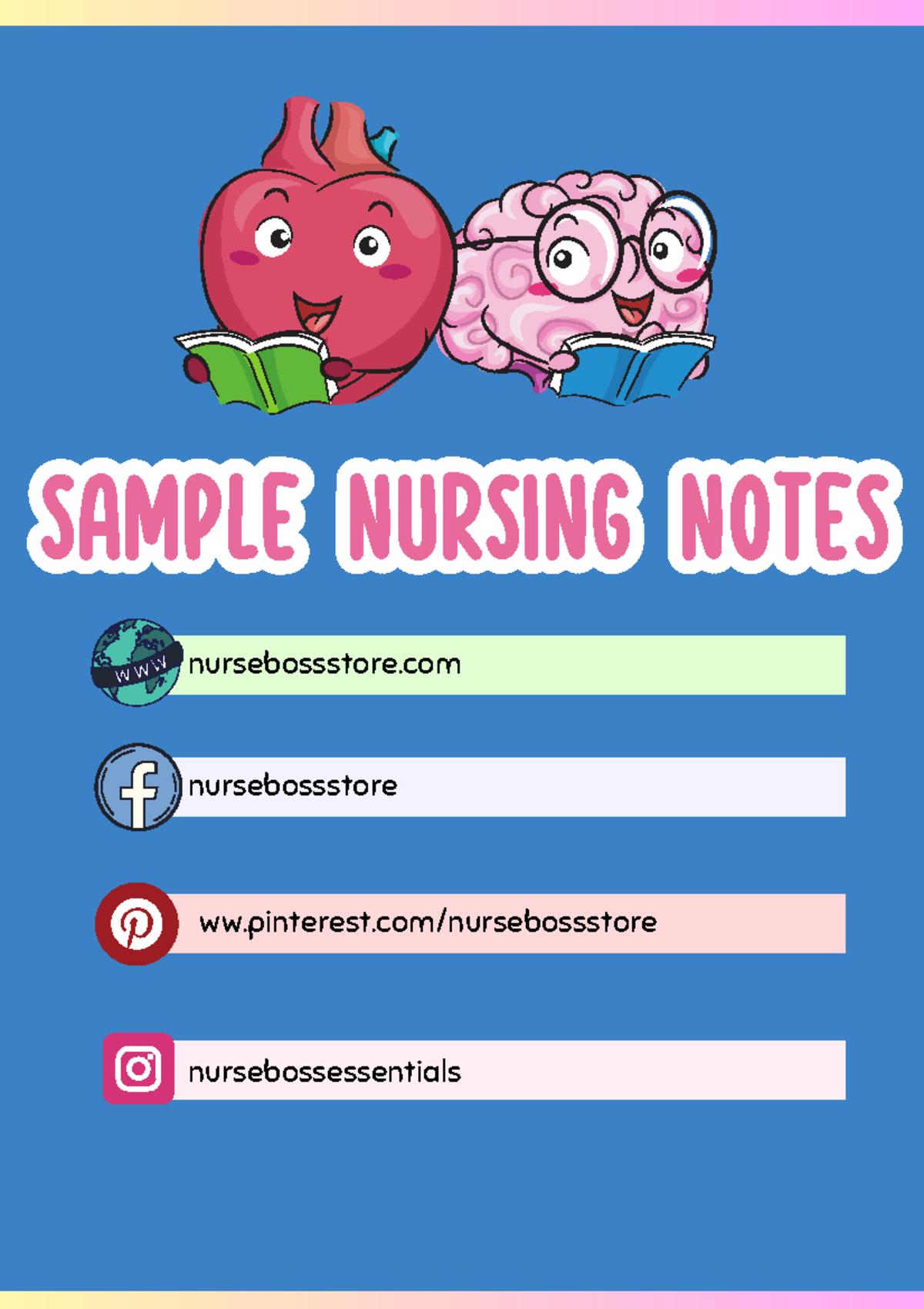 Nurseboss - Nurse boss notes - nursebossstore ww.pinterest ...