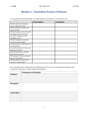 BIO 3170 Final Exam Notes - BIO 3170 Final Exam Notes Lecture 14 ...